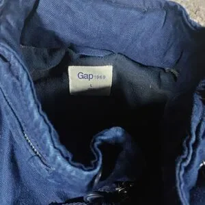GAP | Jackets & Coats | Gap Jacket Mens Large Blue M65 Field Cargo ...